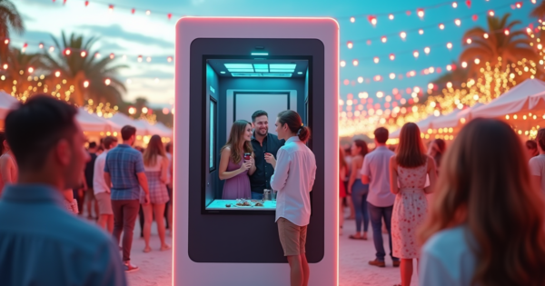 Installation photomaton 360° : durée et étapes à connaître - Party Wedding
